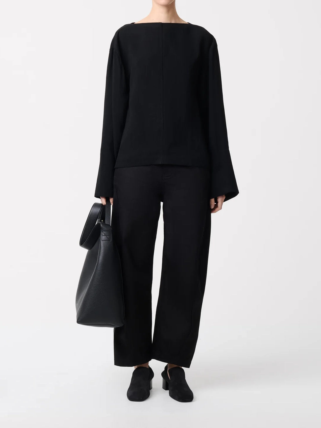 Studio Nicolson Akerman Denim Pant Black